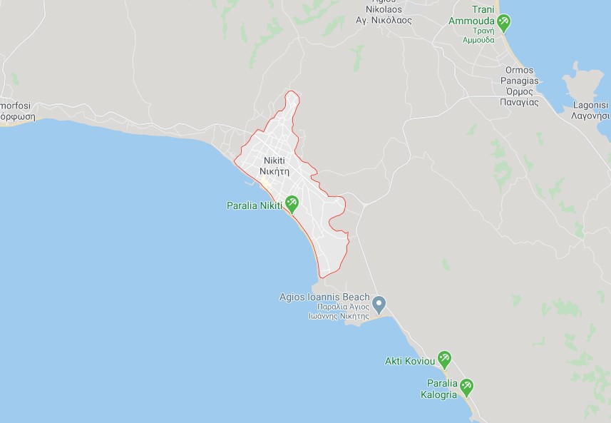 Crossing of Toroni Bay (Nikiti) - Halkidiki Hotels Association